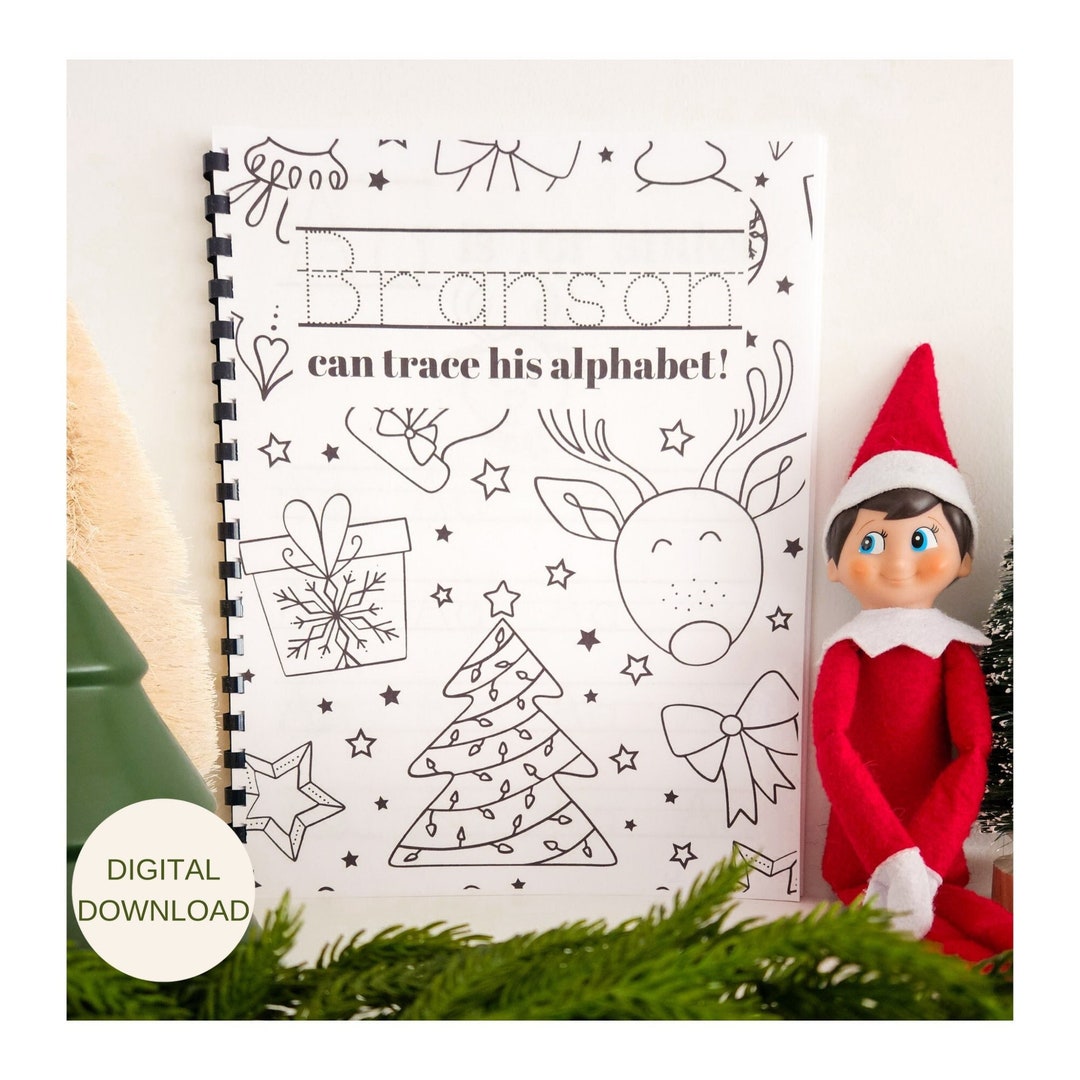 Christmas Alphabet Tracing, Homeschool Printables, Preschool Curriculum ...