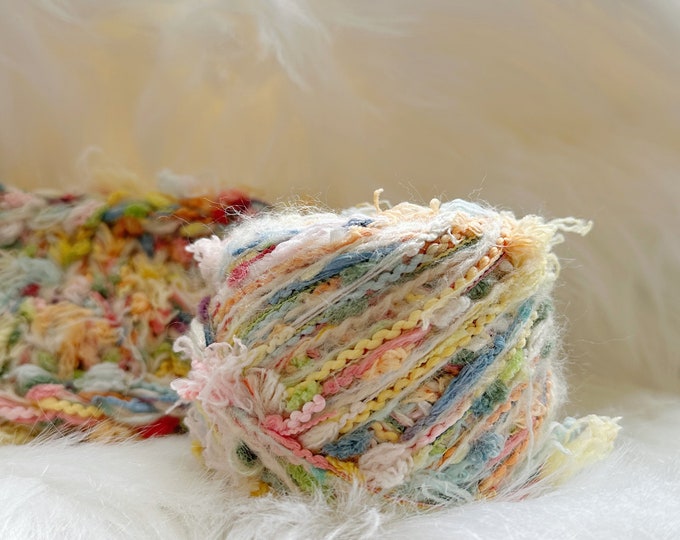 Sold Out Chunky Yarn, Textured Yarn. Art and Craft Yarn. Mixed Yarn ...