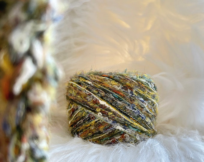 Sold Out Art Yarn, Mixed Yarn, Yarn Cake, Chunky Yarn. Crochet,knitting ...