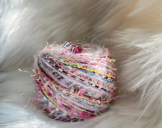 Butterflies| Art Yarn, Mixed Fiber, Textured Yarn, Novelty Yarn ...