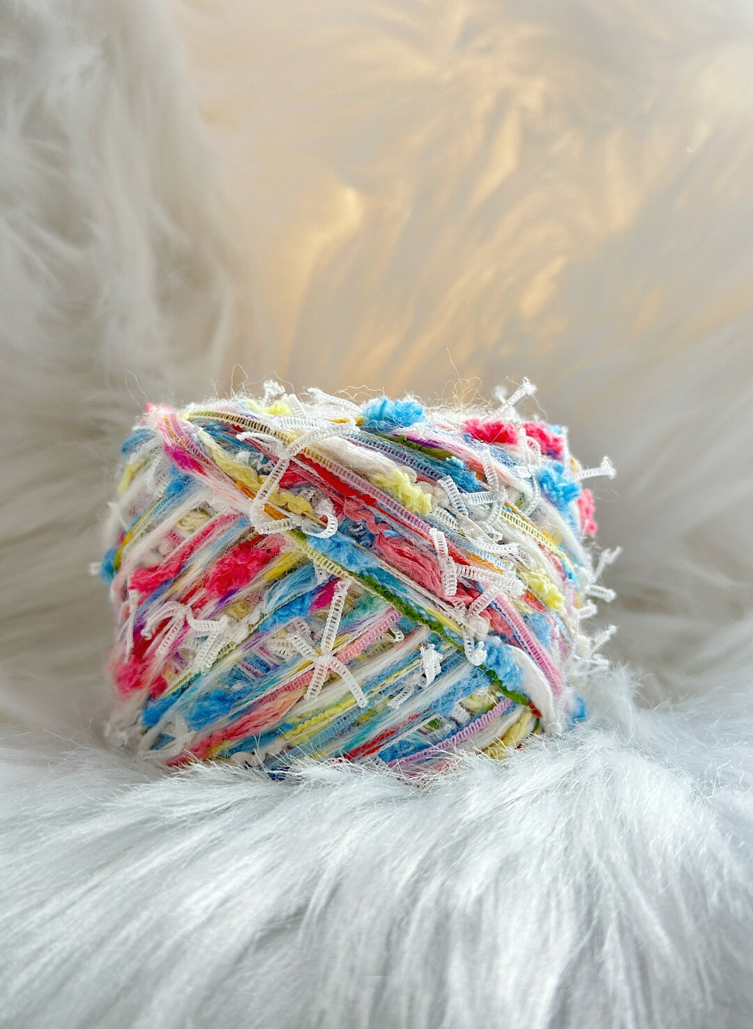 Kaleidoscope Art Yarn, Mixed Yarn, Novelty Yarn, Chunky Yarn, Mixed ...