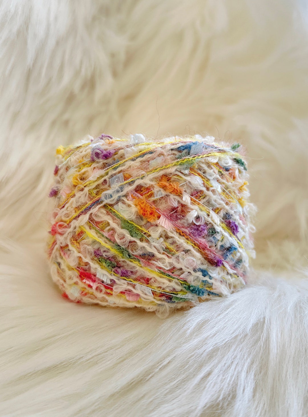 Art Yarn, Mixed Yarn, Tweed Yarn, Chunky Yarn, Mixed Fiber, Textured ...