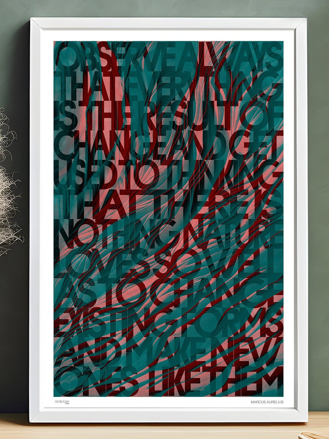 Stoicism Wall Art Original Stoic Artwork Digital Download - Etsy