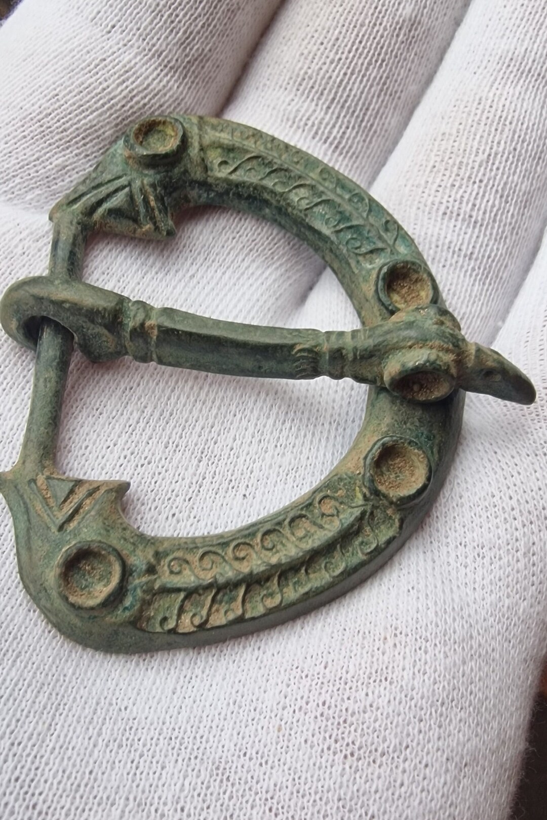 Ancient Viking Bronze Buckle , Zoomorphic Tipe , 42.9 G - Etsy
