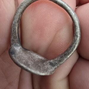 Ancient Greek Silver Seal Ring - Etsy