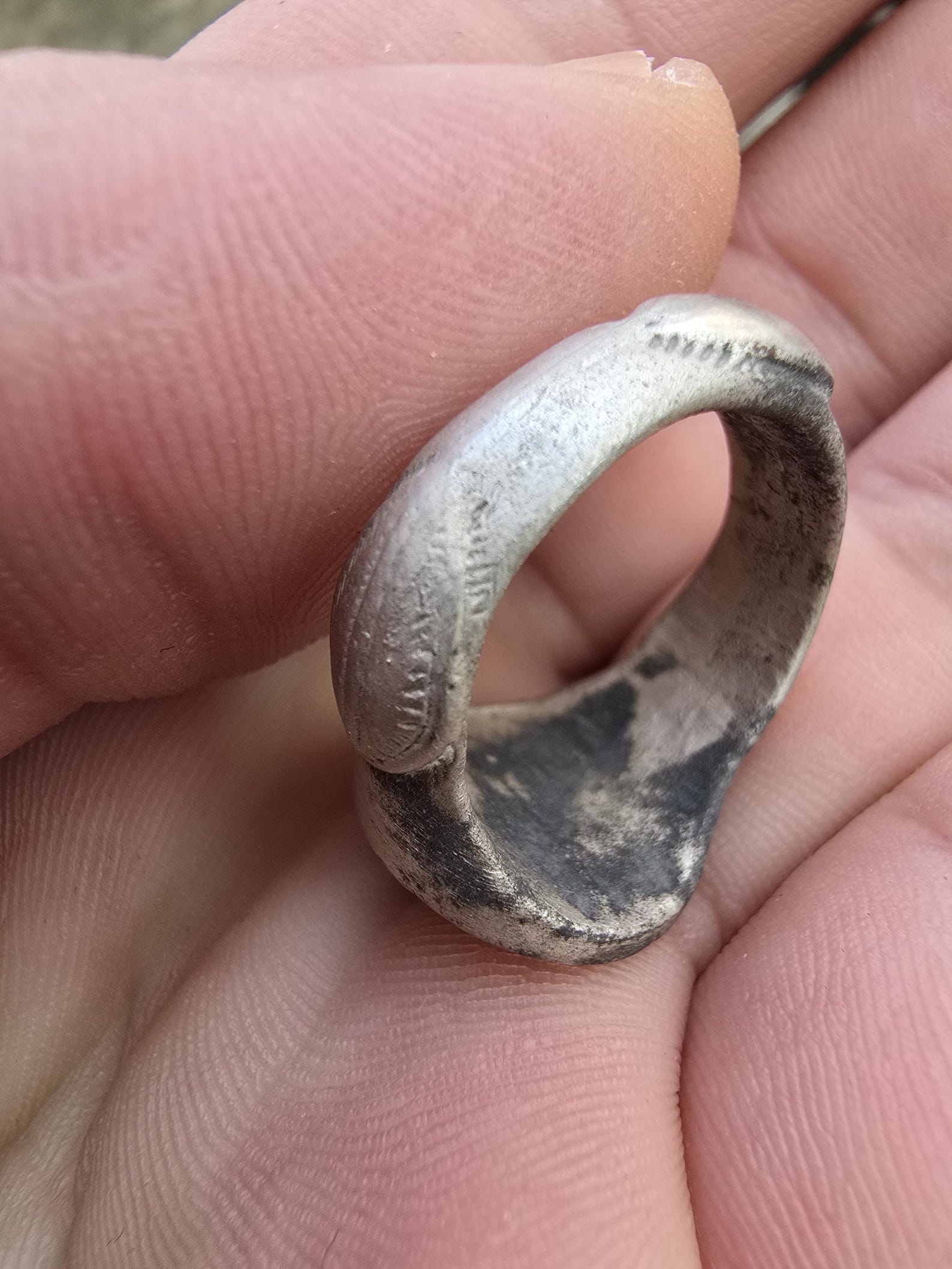 Medieval Silver Seal Ring , Two Ravens - Etsy