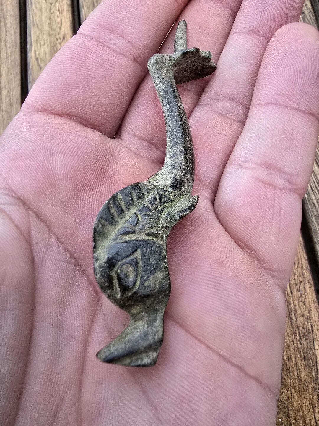 Ancient Roman Bronze Dolphin Mount - Etsy