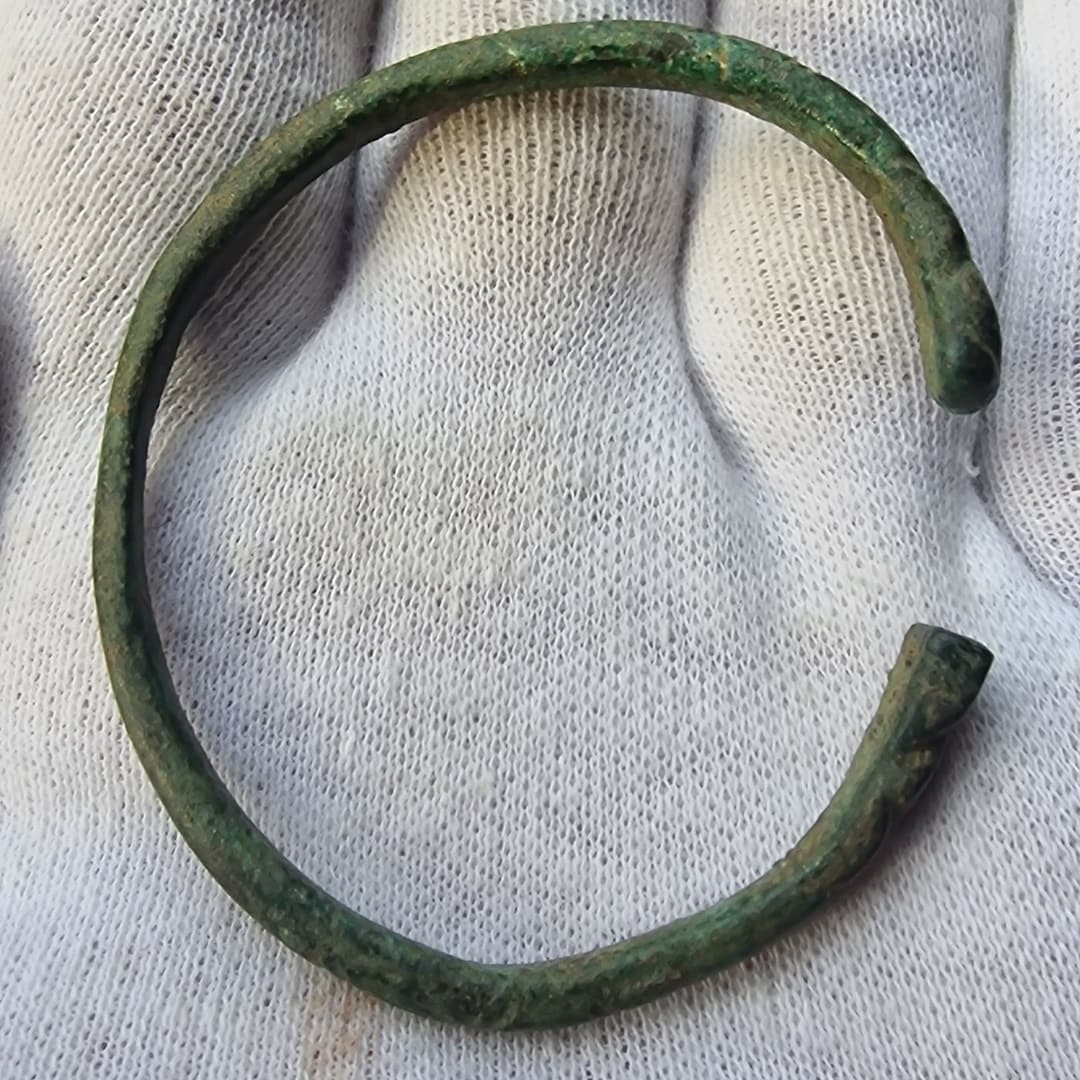 Ancient Roman Bronze Bracelet - Etsy