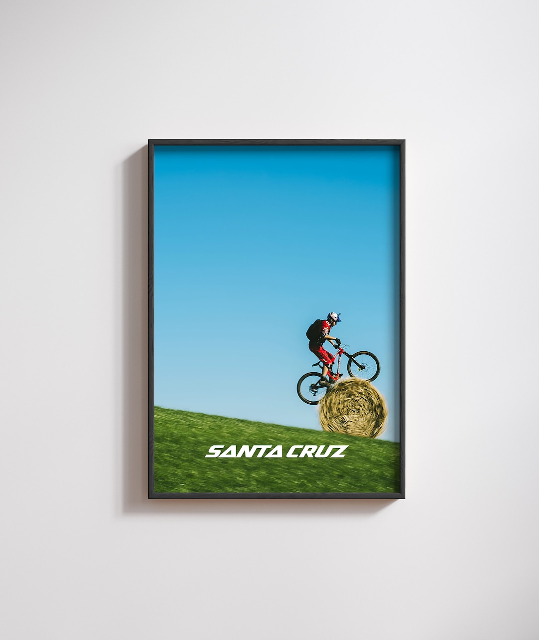 Santa Cruz Danny Macaskill Mountain Bike Poster MTB Mountain Biking ...