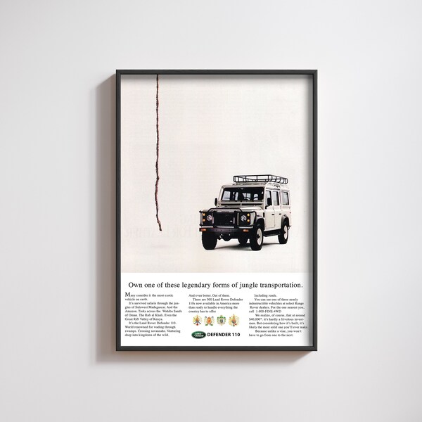 Land Rover Defender - Etsy UK