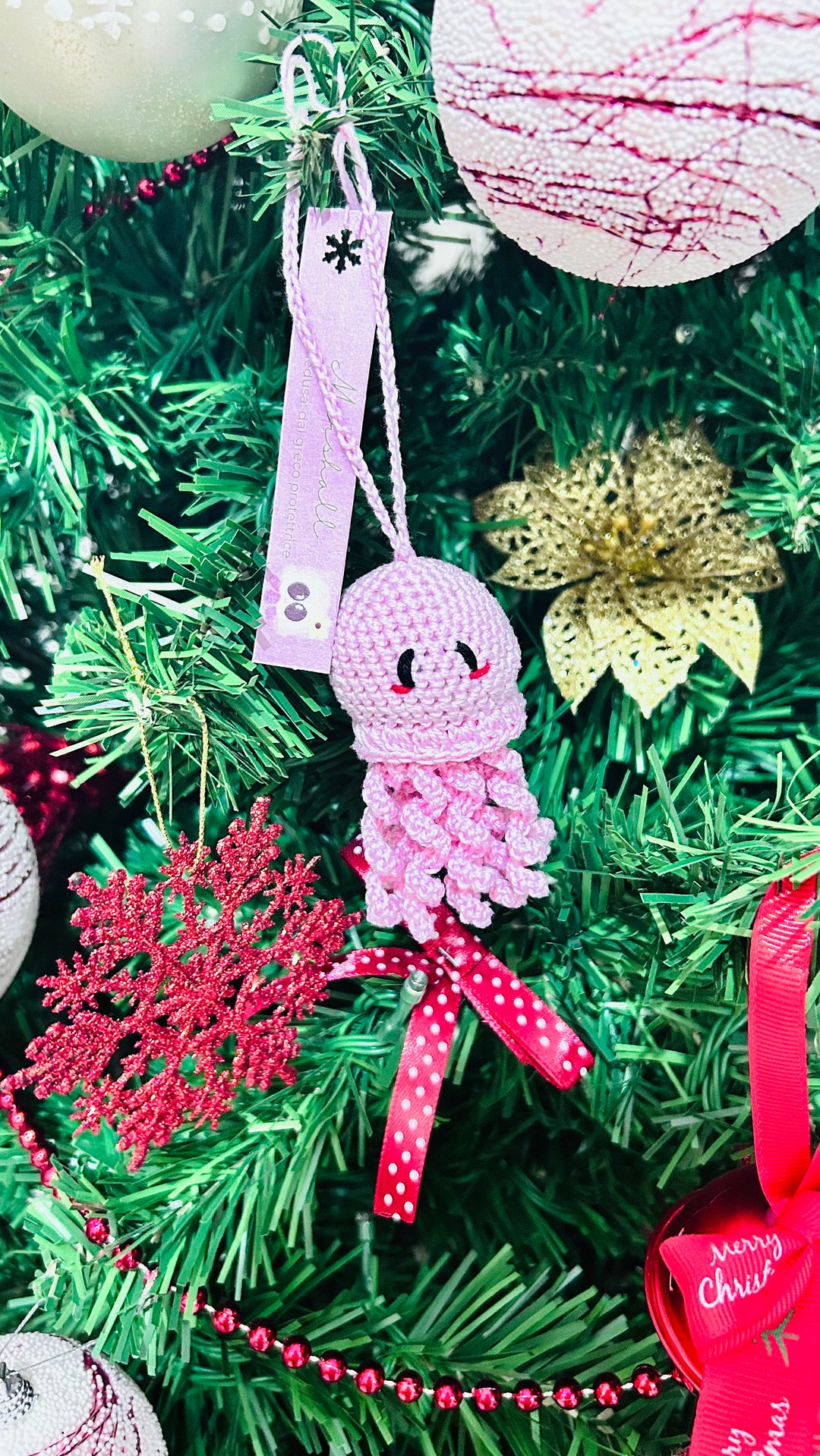 Marshall the Punk Sweetheart Amigurumi Jellyfish Handcrafted With ...