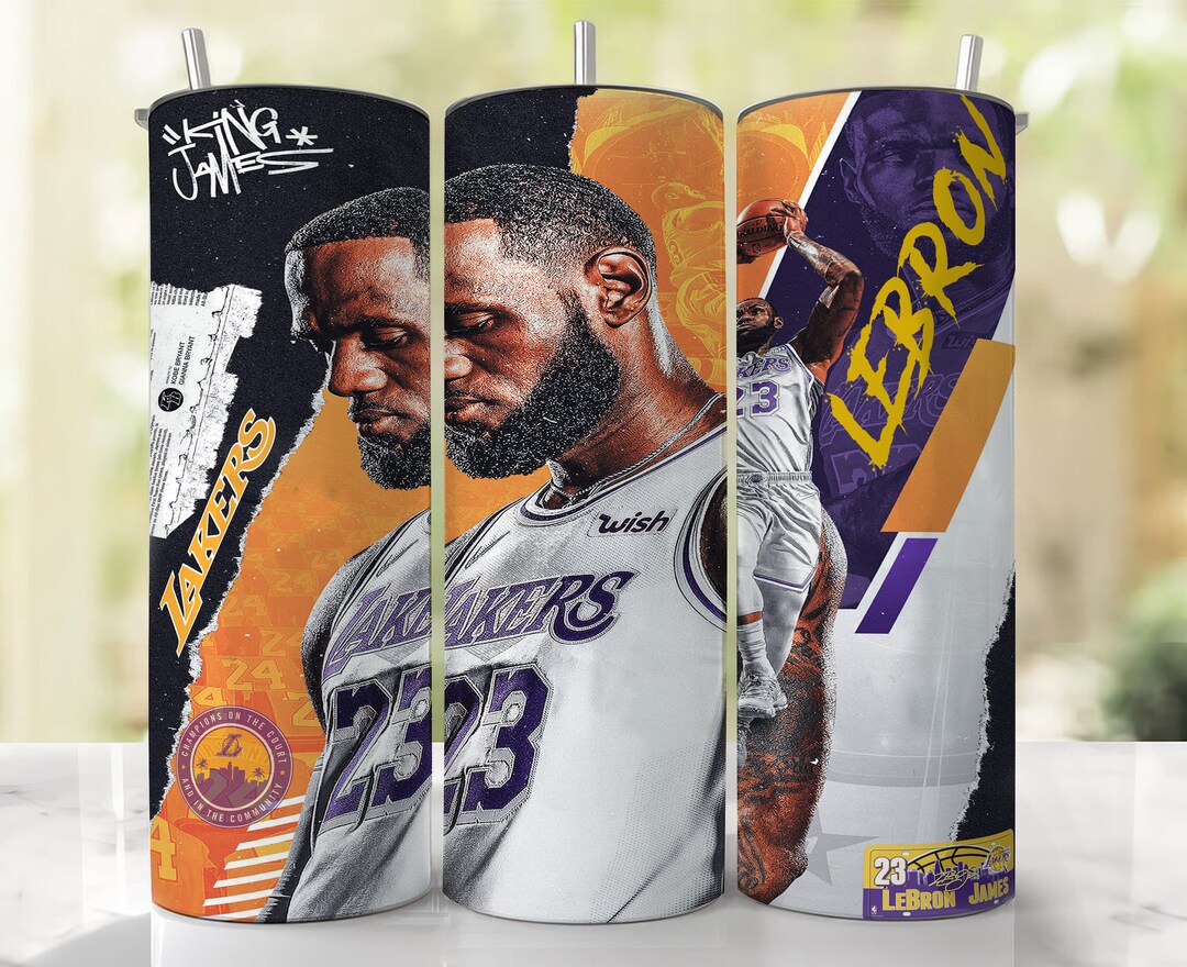 Inspired JAMES 20oz Skinny Straight Sublimation Tumbler Png, Lebron ...