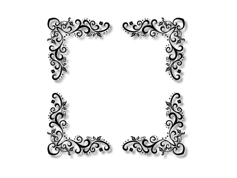 Retro Vintage Frames SVG Bundle,ornamental Frame,frame Clipart Bundle ...