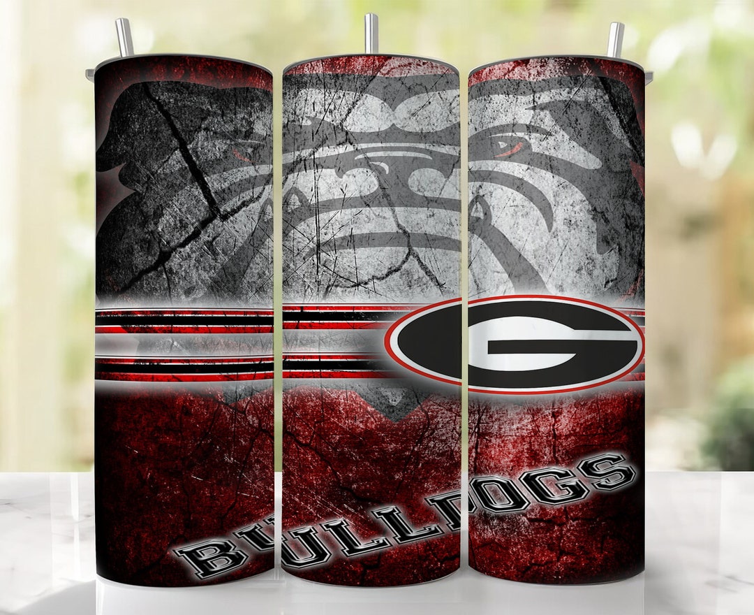 Georgia Bulldogs Tumbler Wrap 20oz Skinny Straight Sublimation Tumbler Png, - Etsy