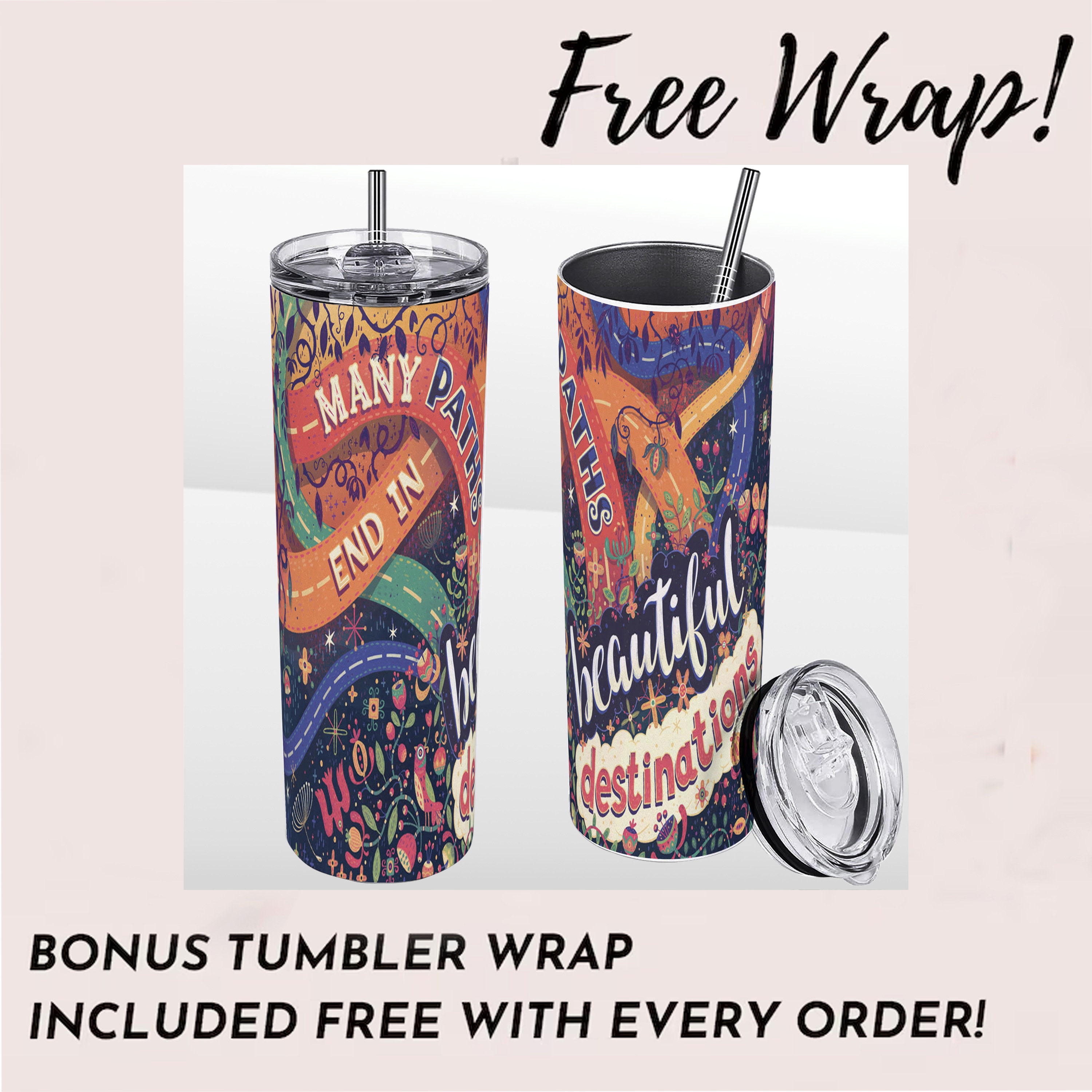 Friends 20 Straight Skinny Tumbler Wrap, Sublimation Wrap, Friends Tv ...