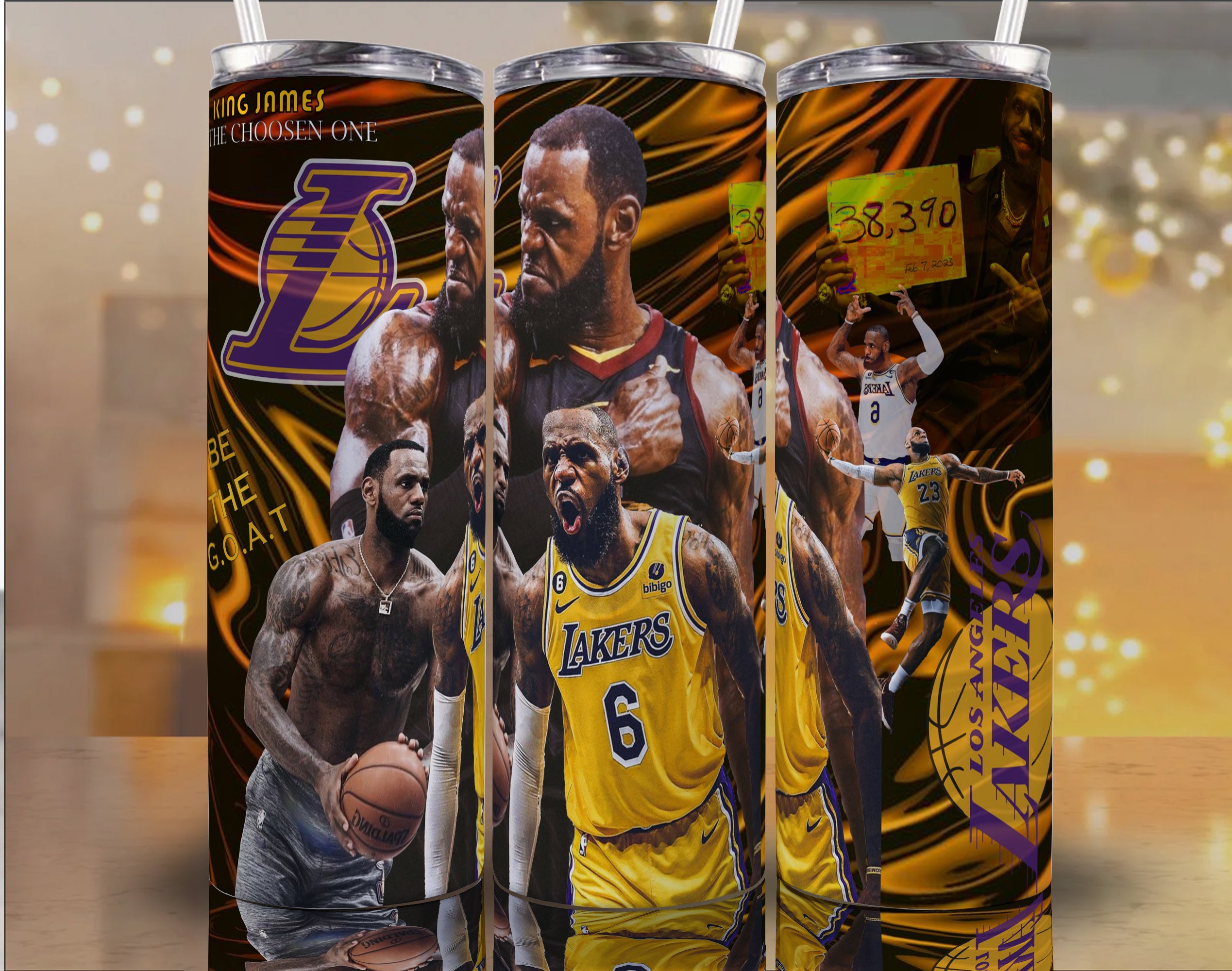 Inspired JAMES 20oz Skinny Straight Sublimation Tumbler Png, Lebron ...