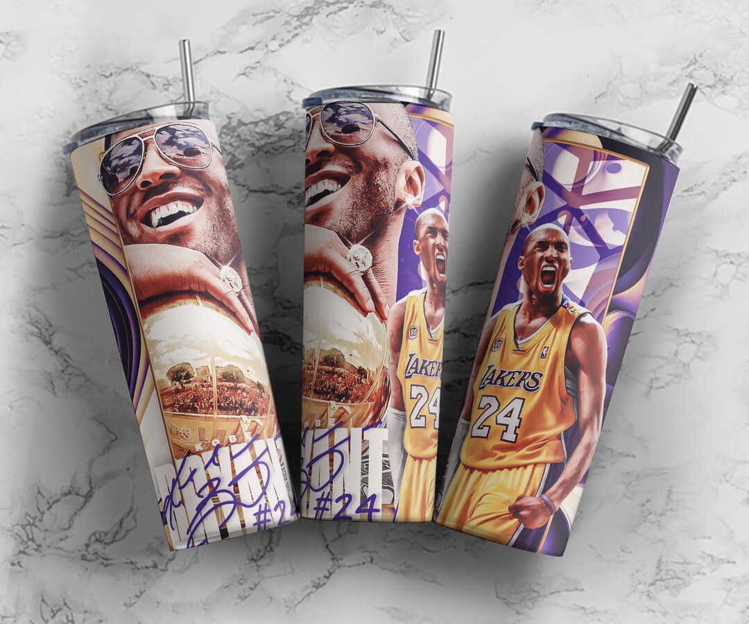 Basketball Legends Tumbler 20 Oz Skinny | Stitch | Kobe Tumbler ...