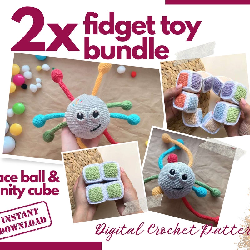 Crochet Fidget Pattern - Etsy