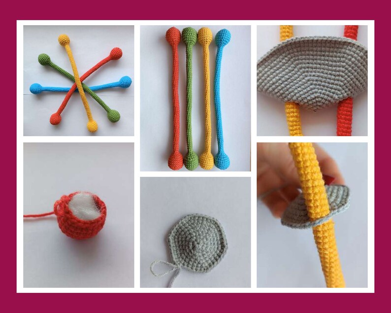 Fidget Toy Amigurumi Crochet Pattern Bundle, Crochet Infinity Fidget ...