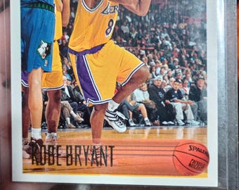 Kobe Bryant College Rookie Card - Etsy