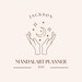 2025 Mandalart Planner Bucketlist _ Dreams Are Destined to Come True - Etsy