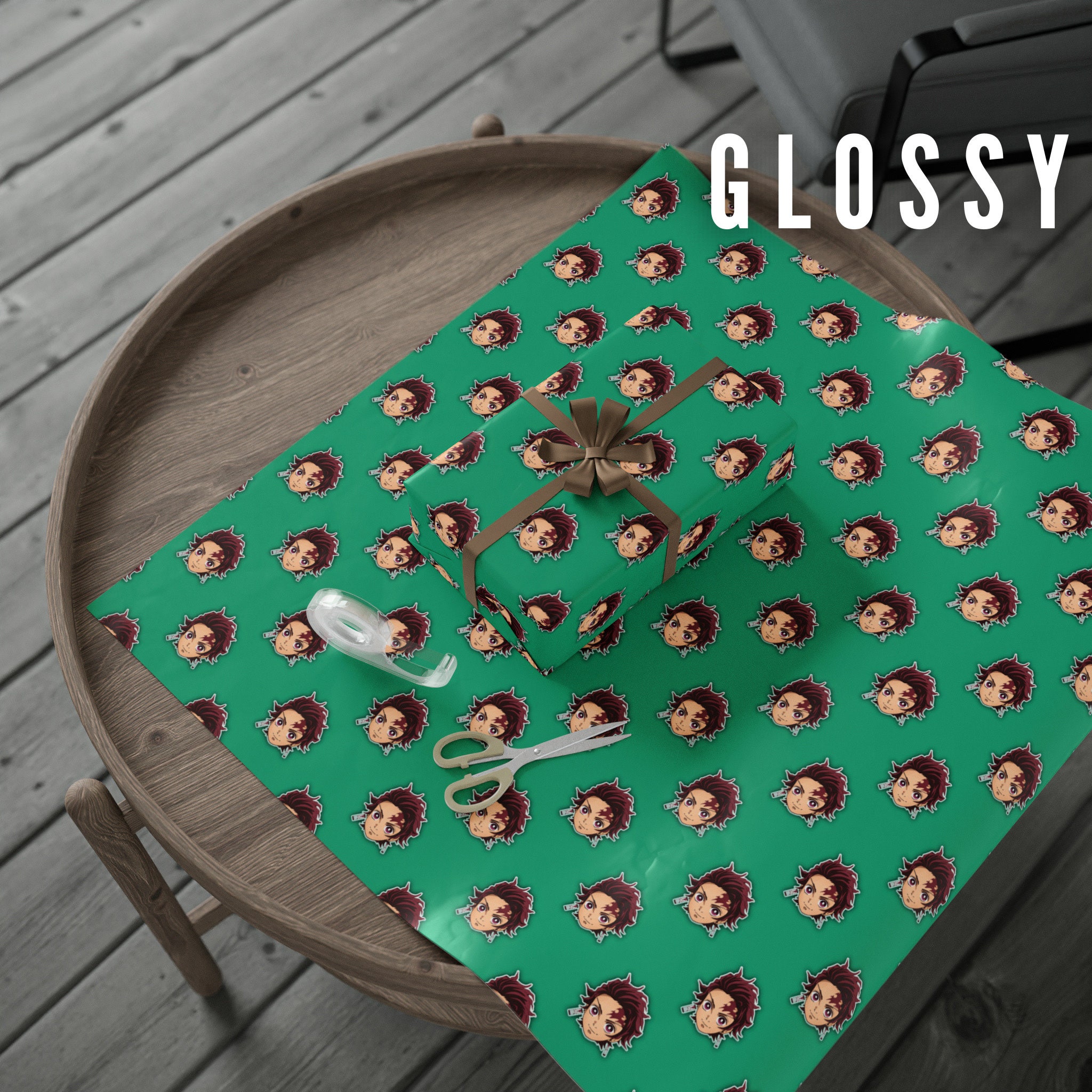 Tanjiro Kamado Wrapping Papers - Etsy