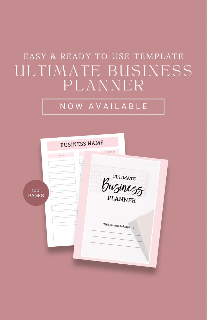 Ultimate Business Planner - Etsy