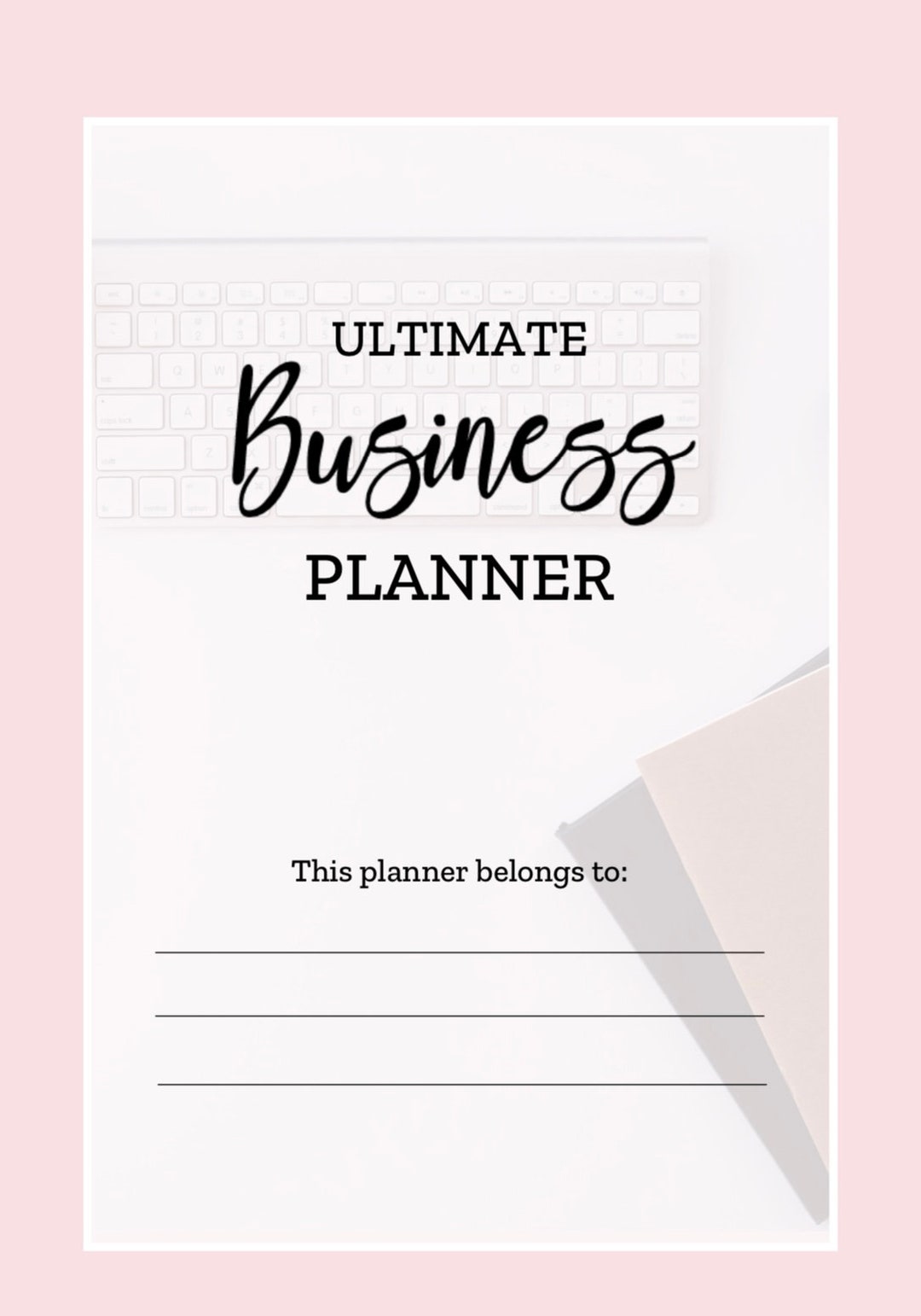 Ultimate Business Planner - Etsy