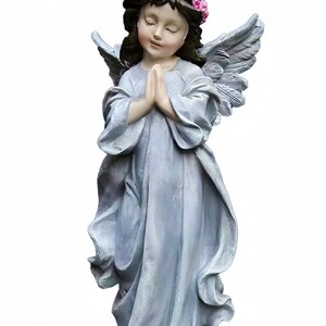 Handcrafted Resin Angel Figurine: Garden & Home Decor (12 Inch ...