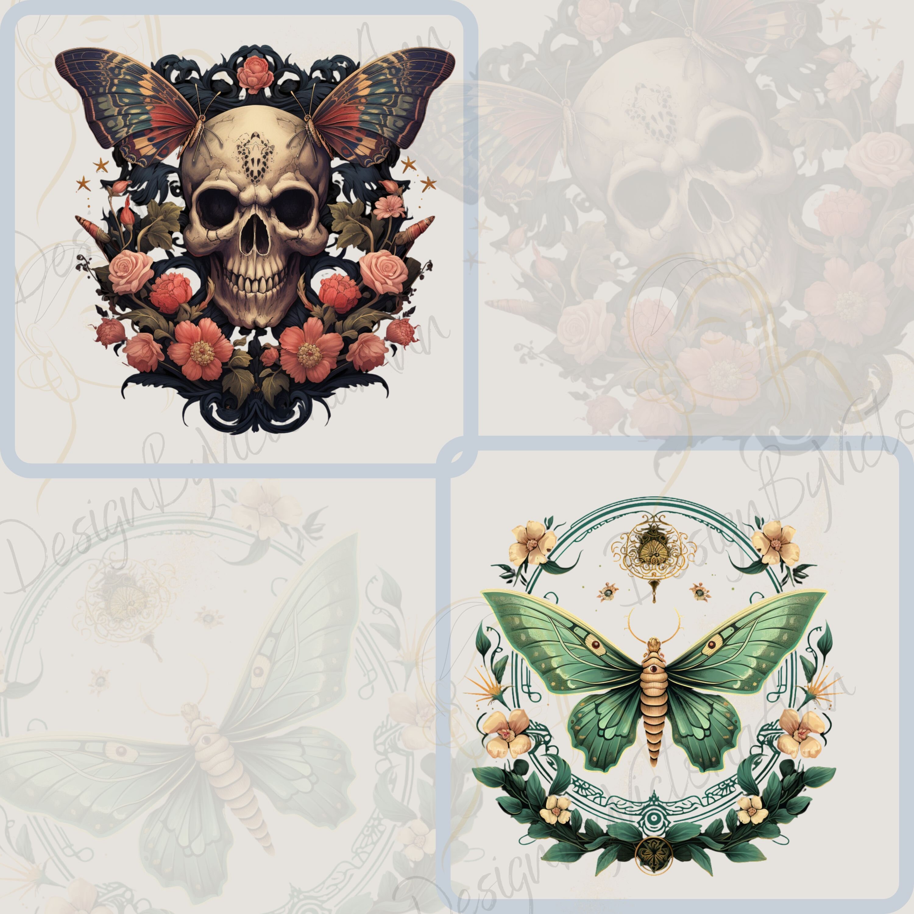 PNG Bundle Mushroom Png Wolf Png Butterflies Png Fairycore Cottage Core ...