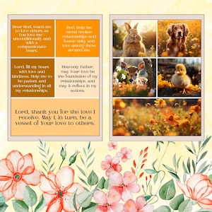 Prayer Vision Board, Daily Short Prayers, Prayer Vision Board With ...