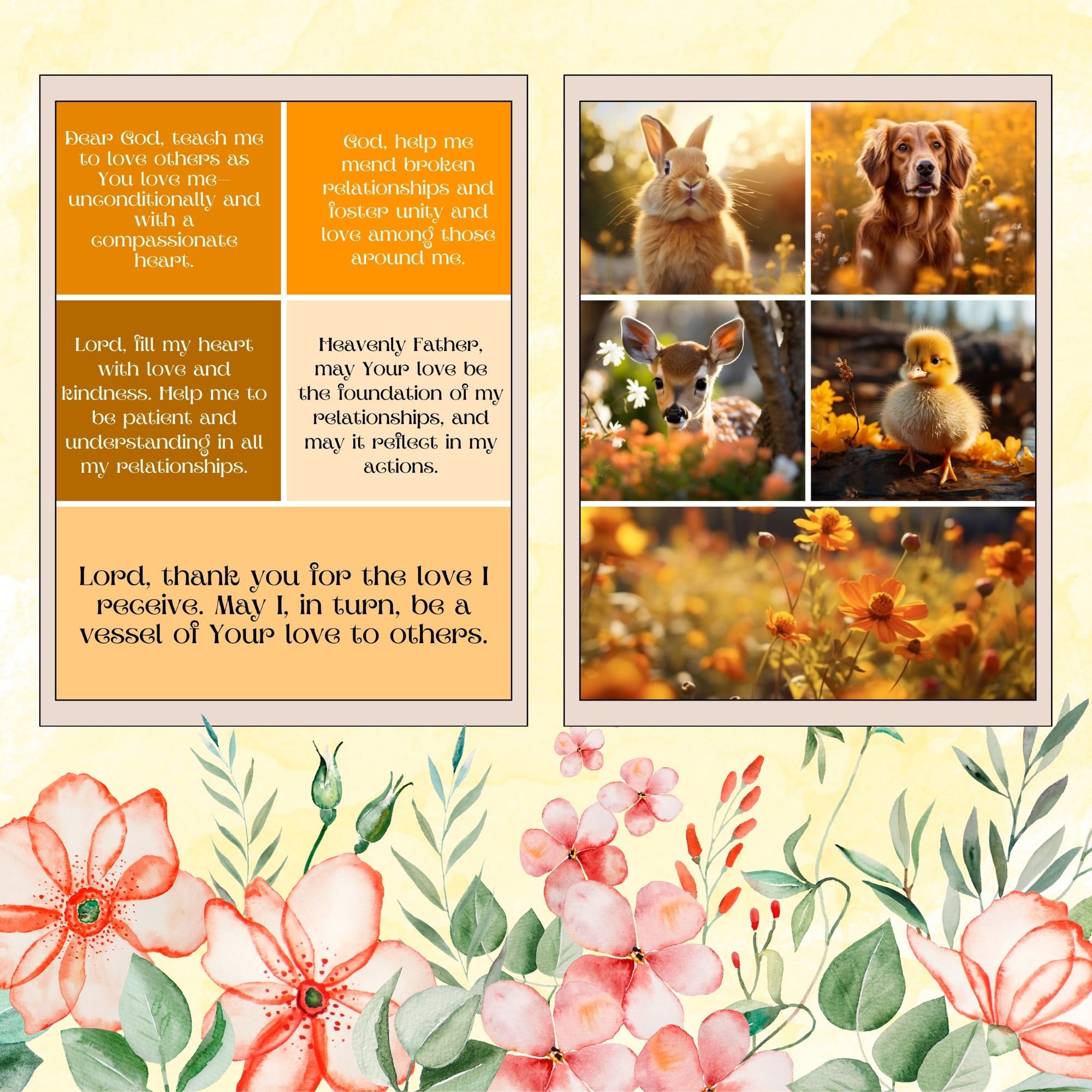 Prayer Vision Board, Daily Short Prayers, Prayer Vision Board With ...