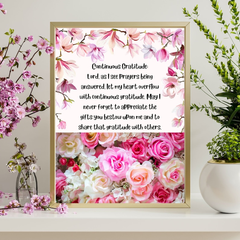 Answered Prayers for Your Vision Board, Prayer Vision Board, Printable ...