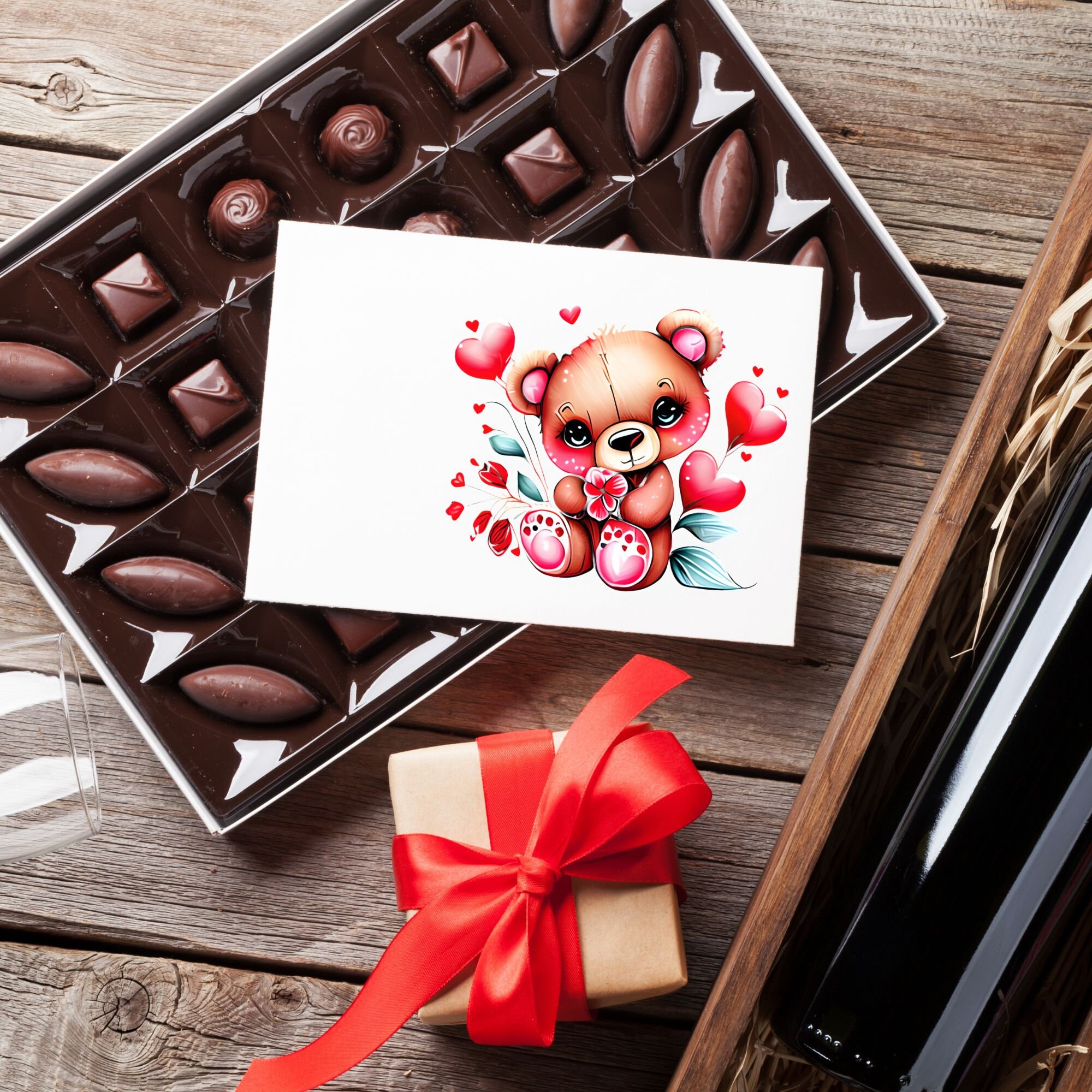 Teddy Bear Clipart, Teddy Bear Valentine PNG, Cute Teddy Bear Clipart ...