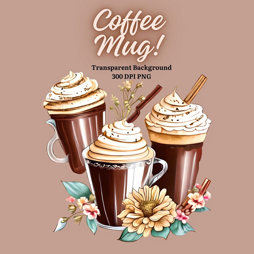 Coffee Mug Clipart, Coffee Cup PNG, for the Coffee Lovers Clipart ...