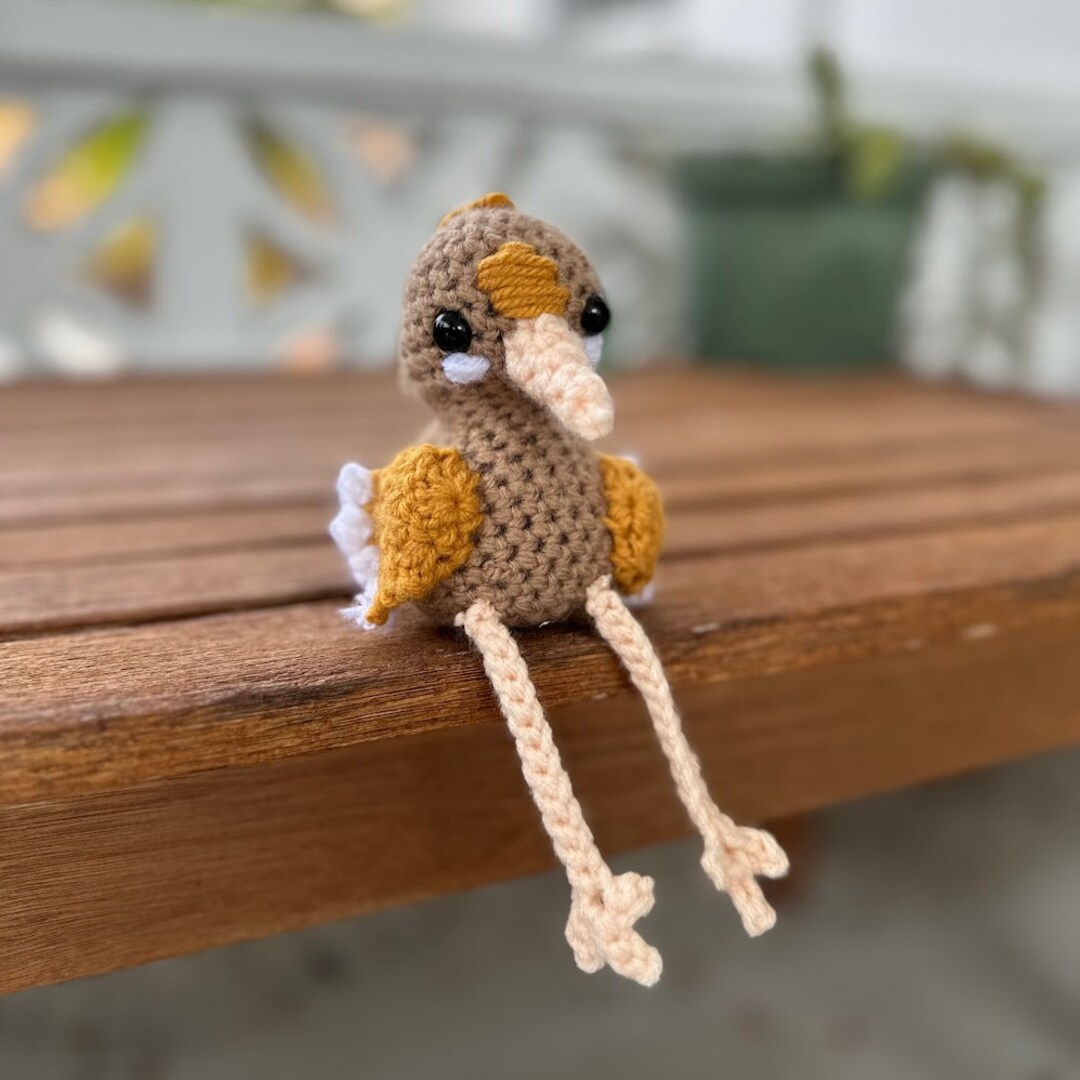 Crochet Baby Sandhill Crane, Sandhill Crane Colt, Crochet Crane ...