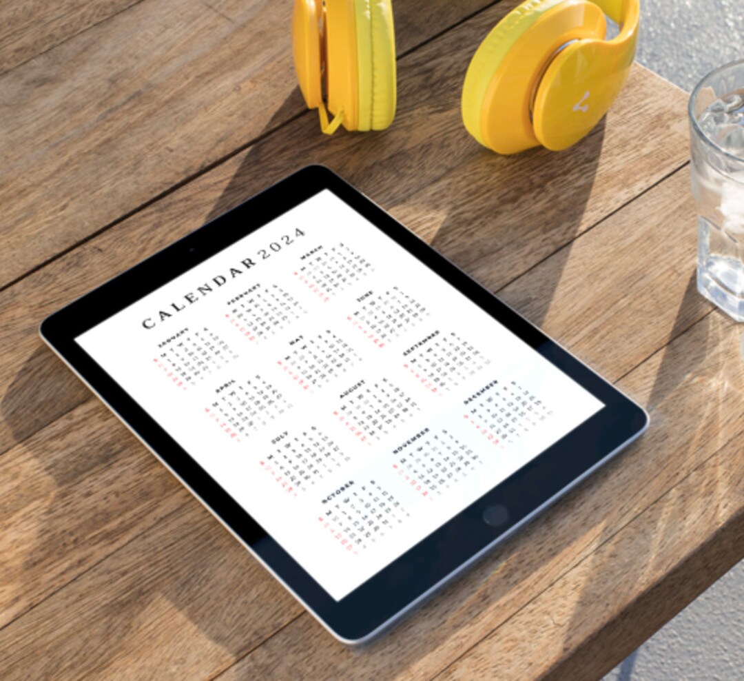 White Minimalist Digital Printable 2024 Journal Planner - Etsy