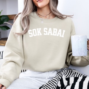 Sok Sabai Sweatshirt, Cambodia Sweater, Premium Crewneck, Cambodian ...