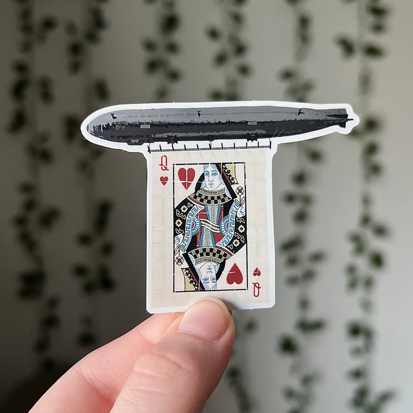 Alice in Borderland Blimp Sticker With Metallic Finish - Etsy