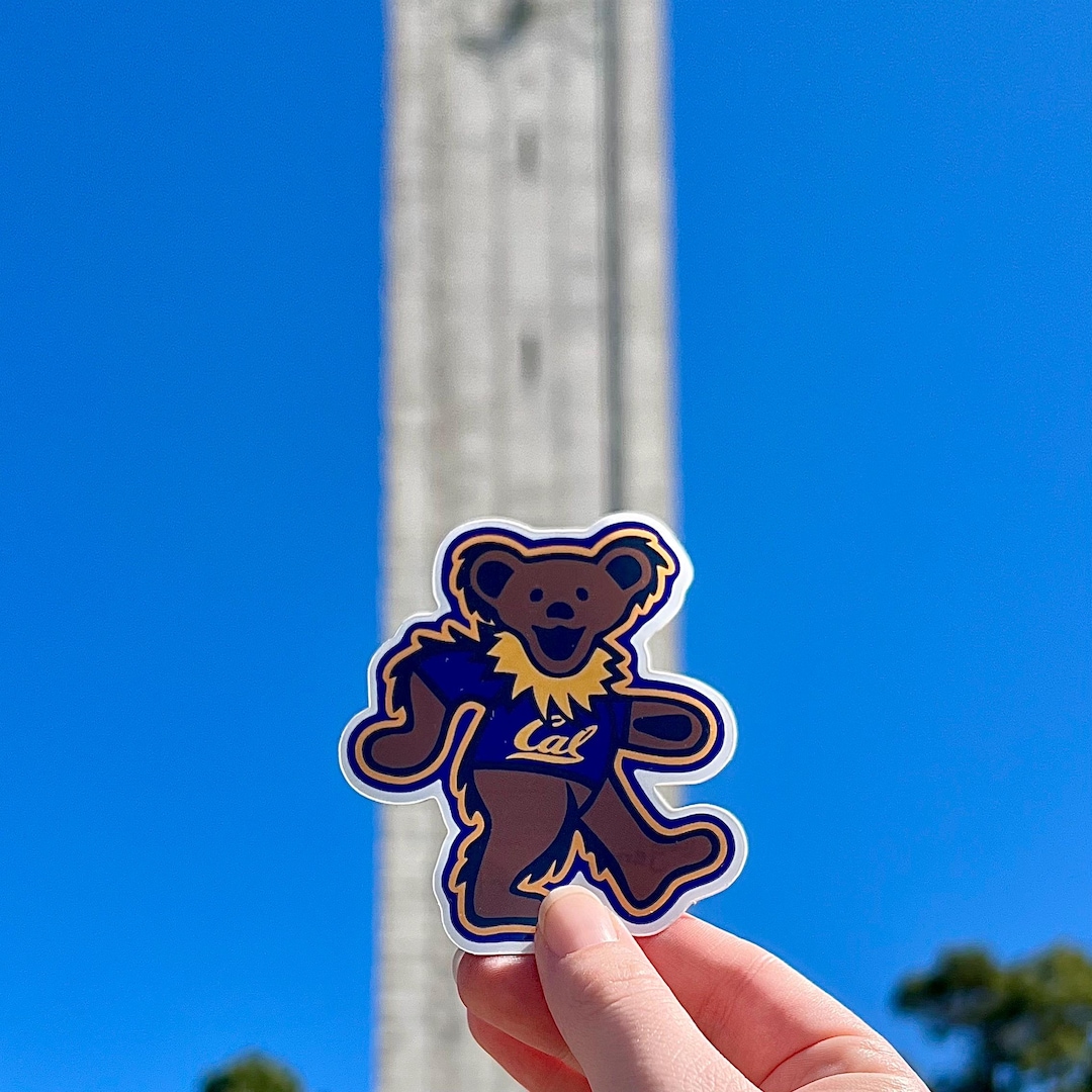 Grareful Oski- UC Berkeley Cal Mascot Grateful Dead Bear Golden Bears University of California ...