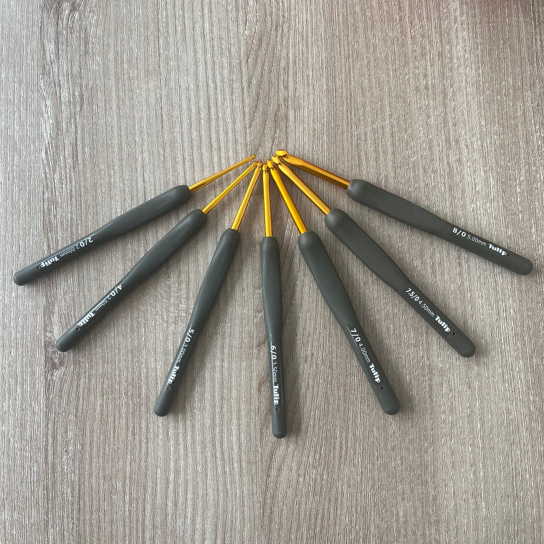 Tulip Mind Crochet Hook: Ergonomic Steel Hooks (2-6.5mm) - Etsy