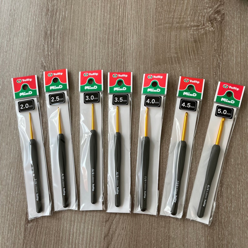 Tulip Mind Crochet Hook: Ergonomic Steel Hooks (2-6.5mm) - Etsy