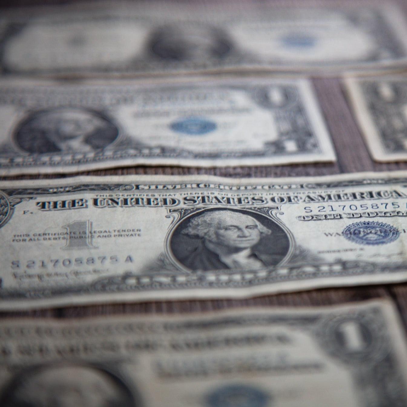 One 1 Dollar Silver Certificate 10 Pack - Etsy