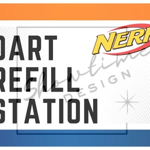 Nerf Night Pdf, Nerf Battle Png, Boys Birthday Party Signs, Digital ...