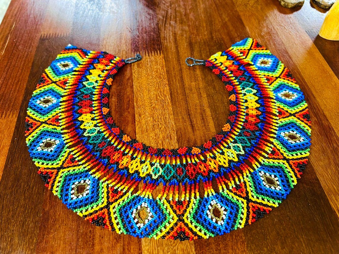 Amazonian Tribe Ethnic Necklace Design - Etsy