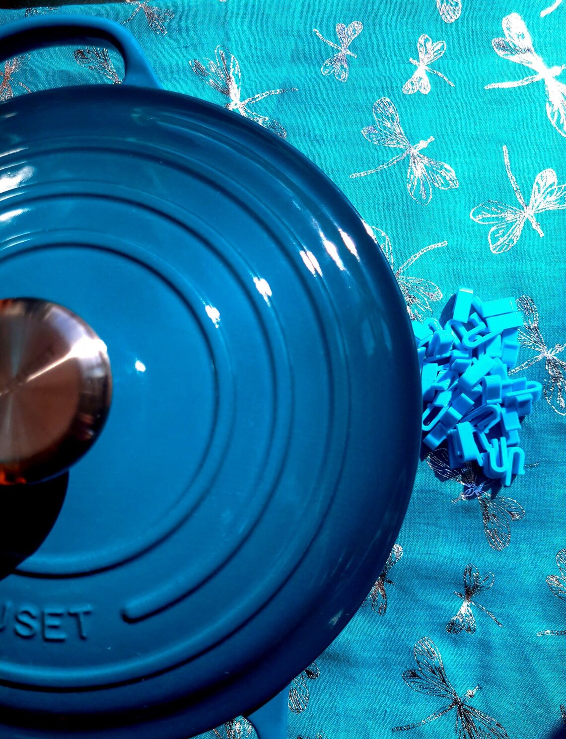 Dutch Oven Lid Protector Clips Set of 6 Made to Fit LE CREUSET STAUB ...