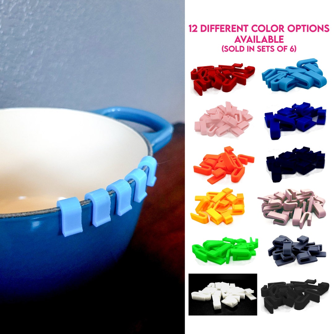 Clip Lid Protectors for Cast Iron Dutch Oven Set of 6 Made to Fit LE ...