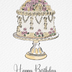 Hand-drawn Greeting Card for Birthday, Valentine's Day, Engagement ...