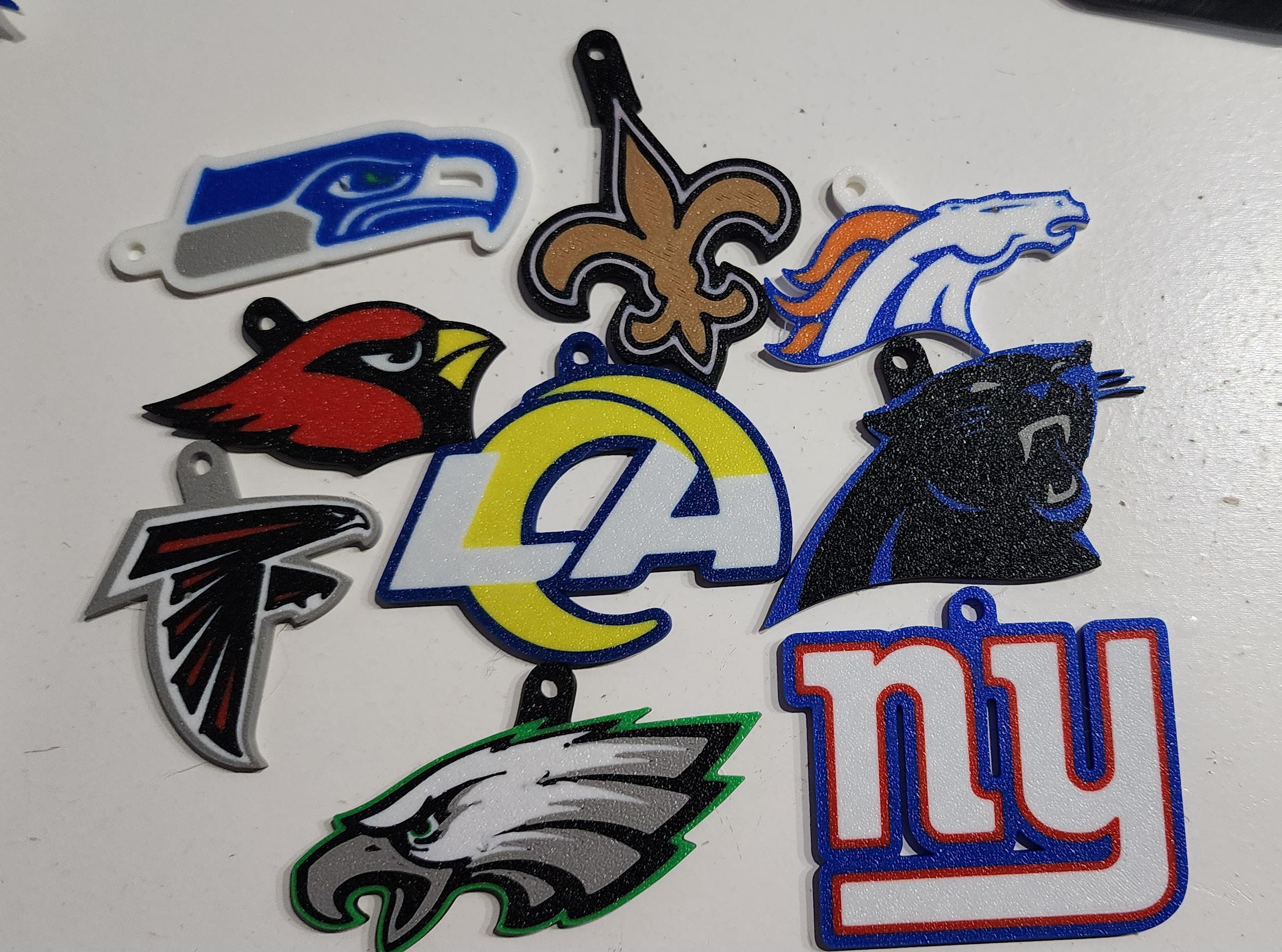 Fan Made NFL and Local Football Team Keychains! (1/6/25) - Etsy
