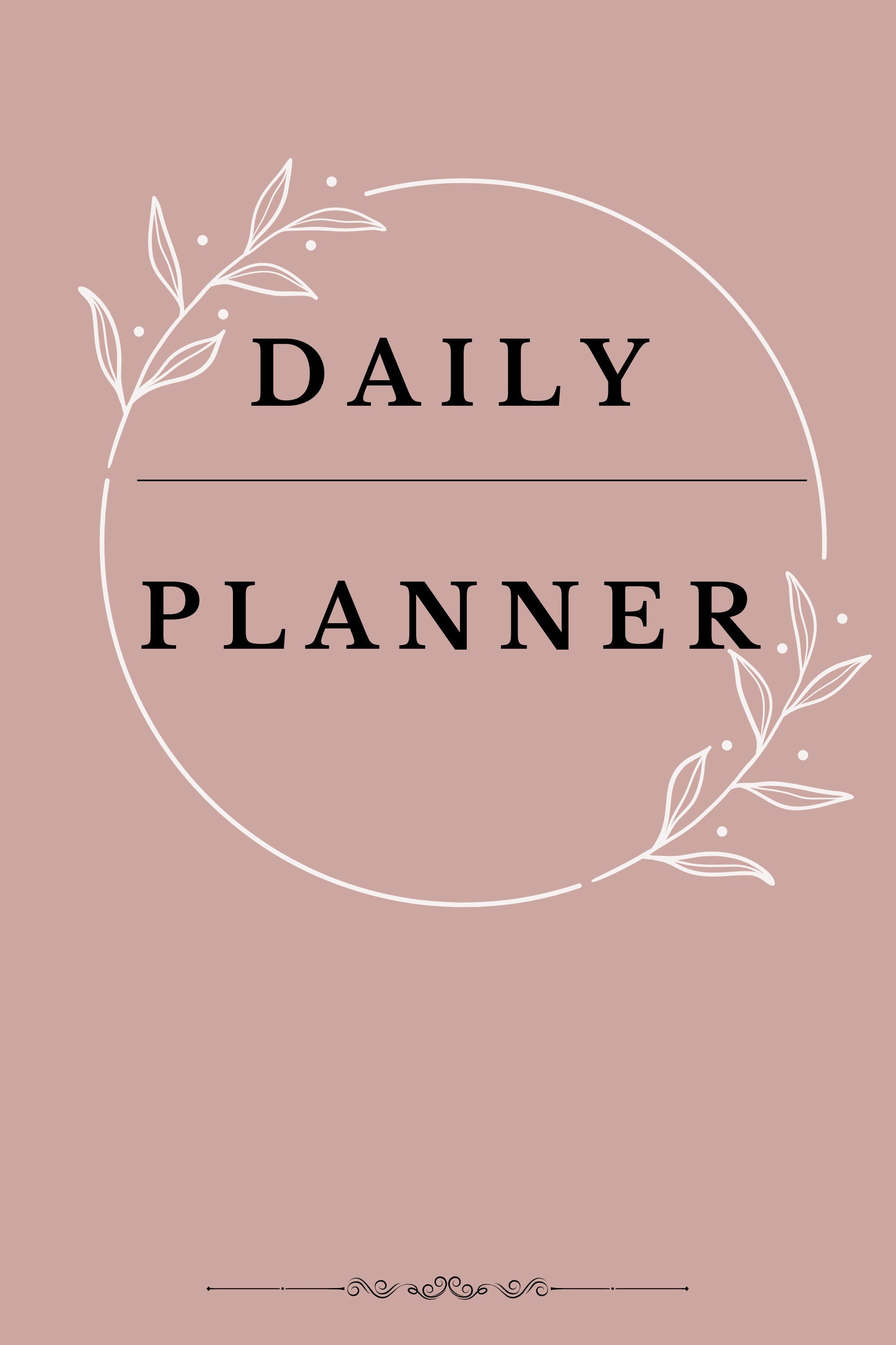 Daily Printable Planner - Etsy
